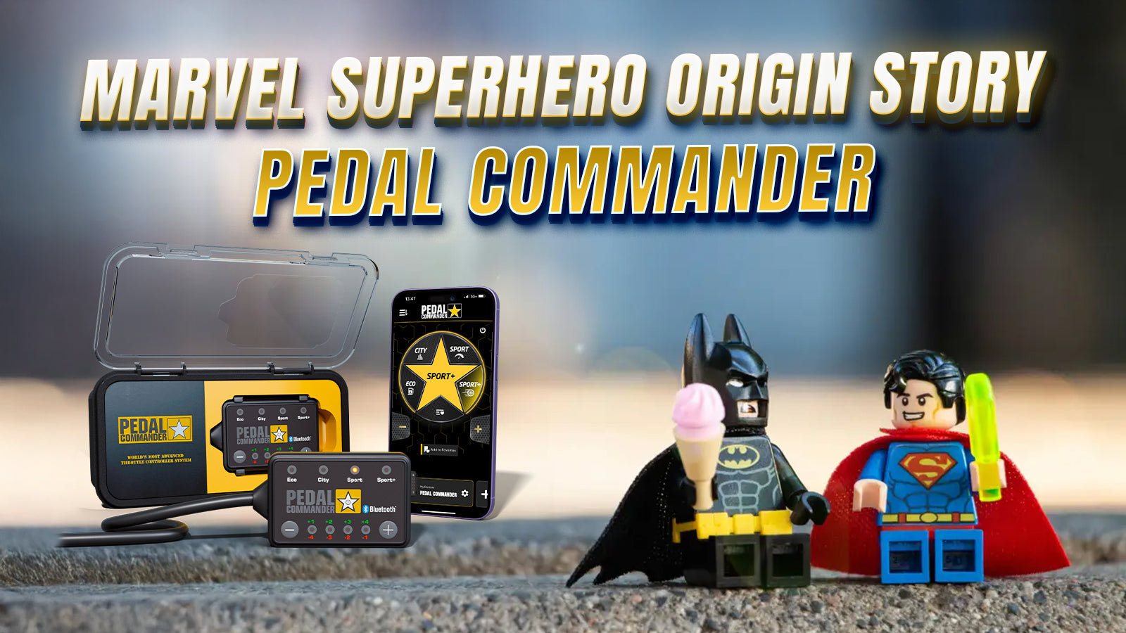 Marvel Superhero Origin Story: How Pedal Commander® Transforms Your Rid