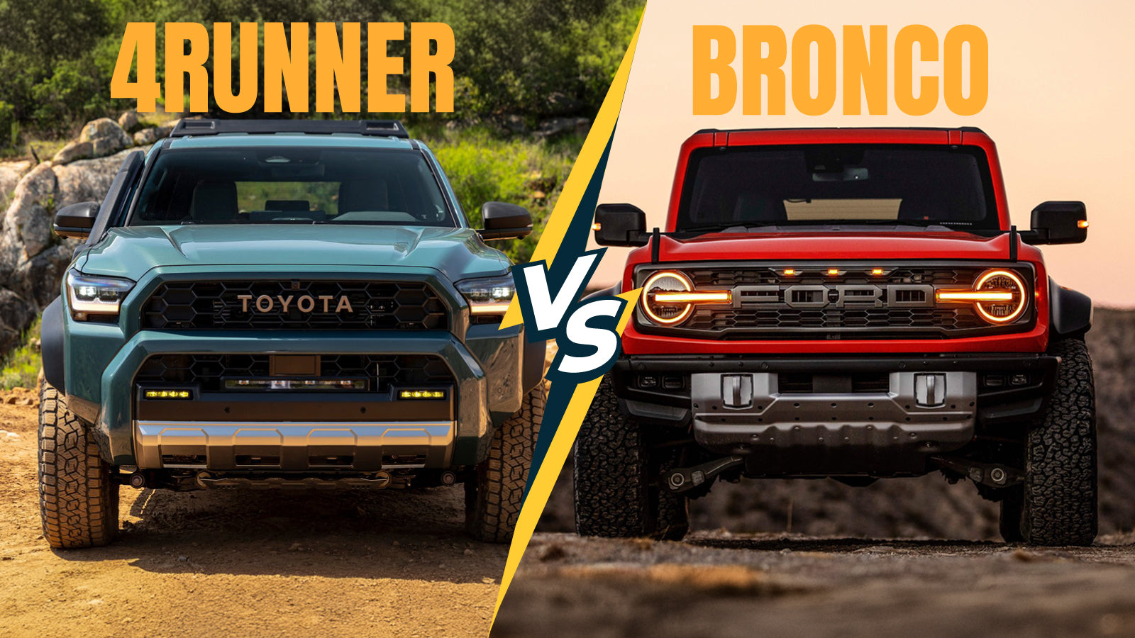 Ford Bronco vs. Toyota 4Runner: Which SUV Is the Best Overlander ...