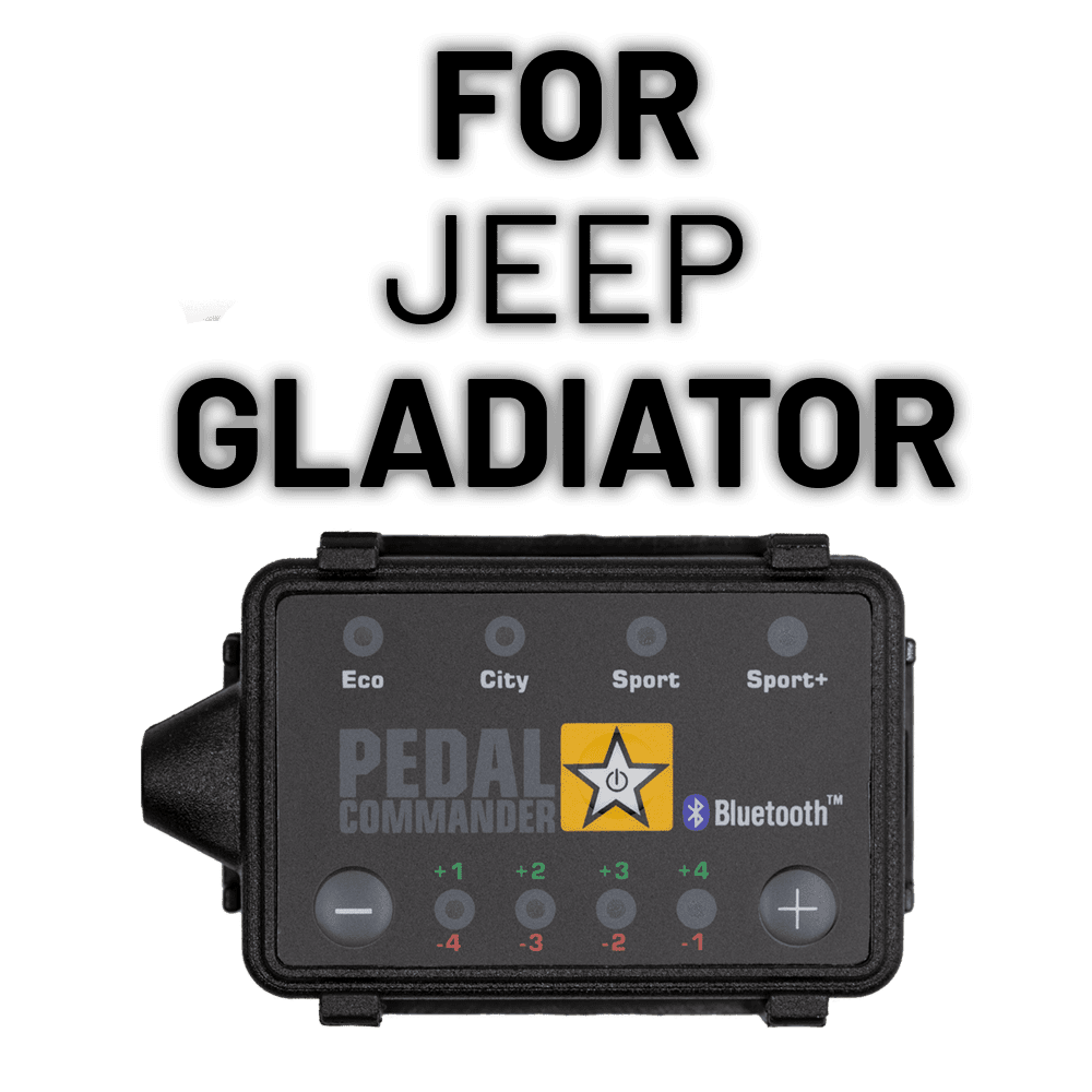Pedal Commander Throttle Response Controller for Jeep Gladiator
